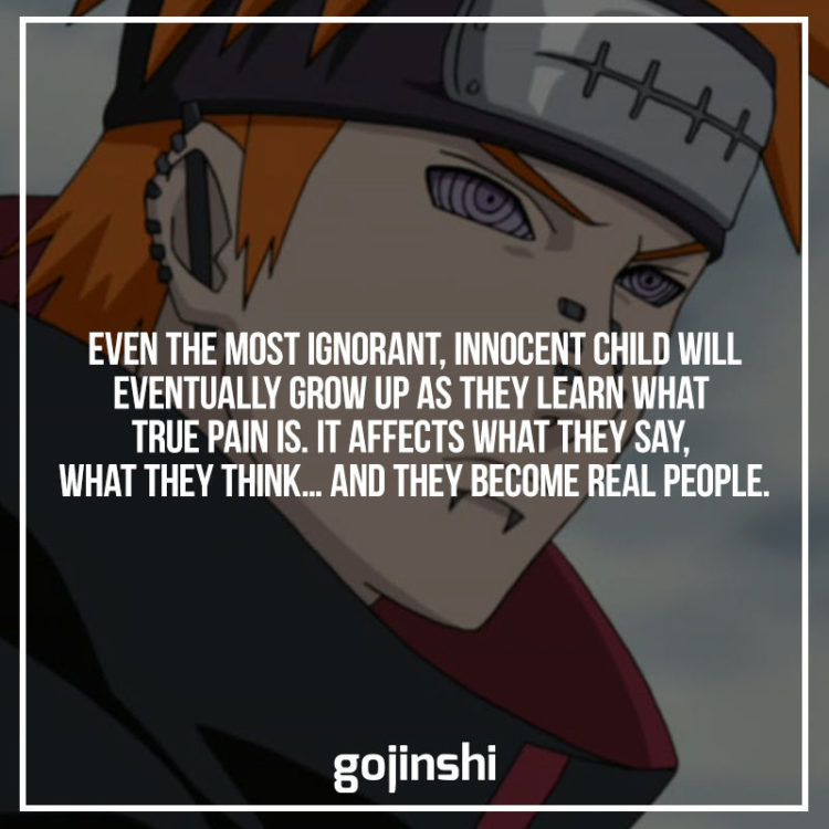 15 Best Thought-Provoking Pain Quotes From Naruto